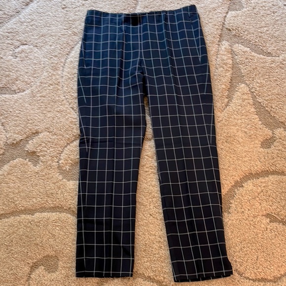 J. Jill | Pants & Jumpsuits | Jjill Essential Cotton Stretch Windowpane ...